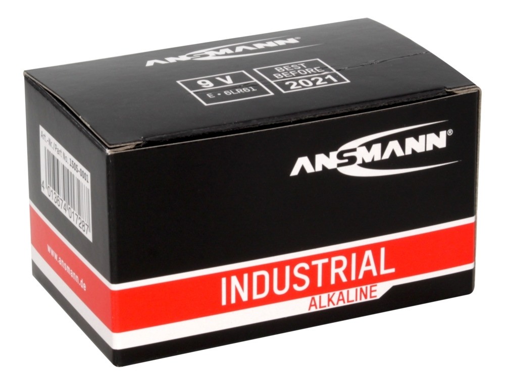Asmann Batterijen 9V/6LR61 - ehbokoffer.nl